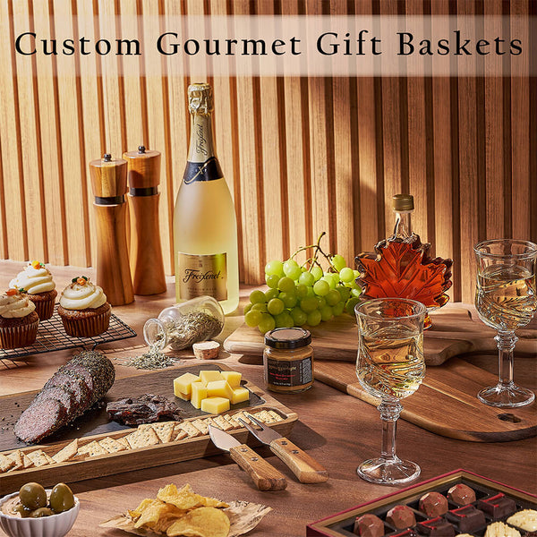 Custom Gourmet Gift Baskets - New Jersey Baskets - New Jersey Delivery